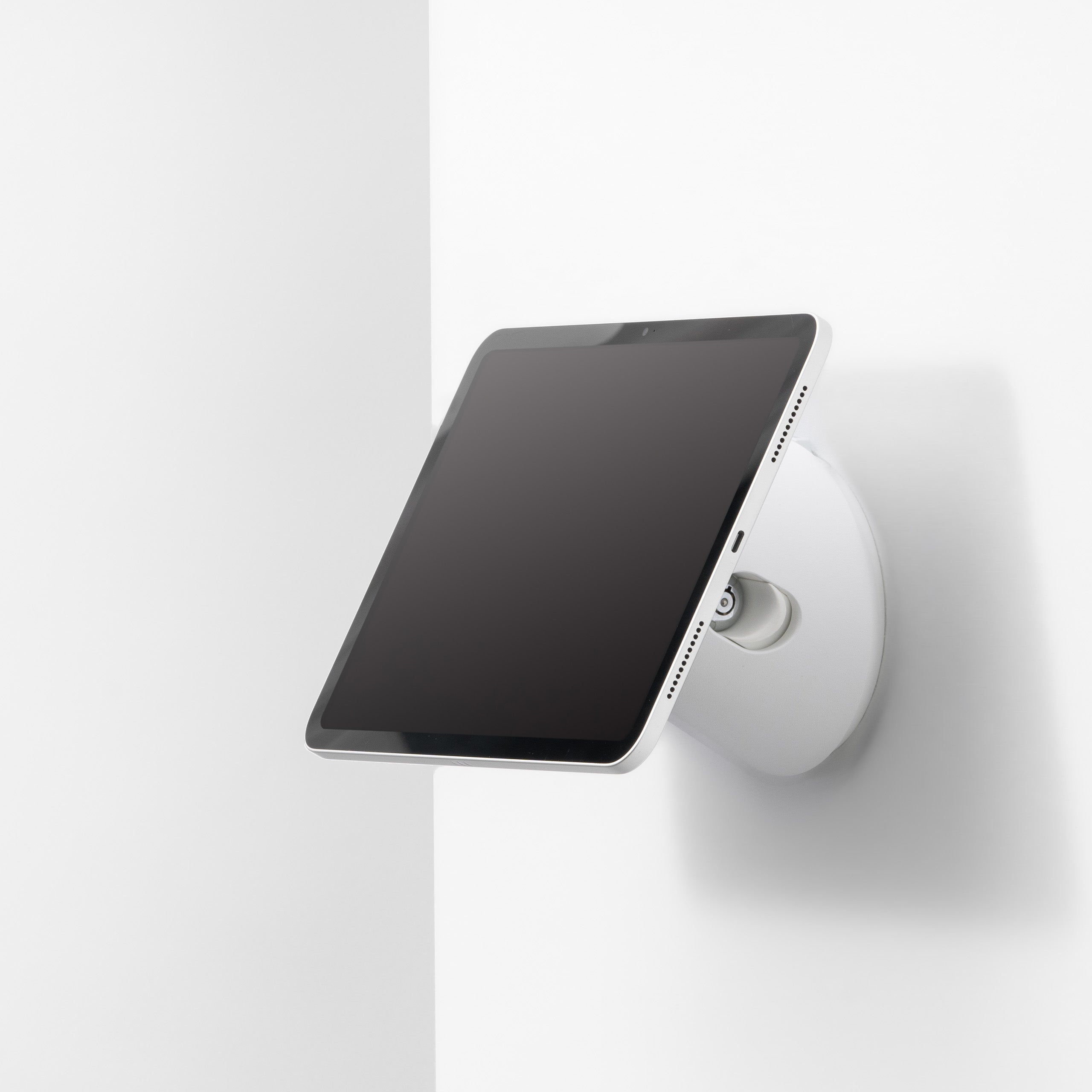 Tablet & iPad Wall Mount & Dock | Bouncepad Click in White